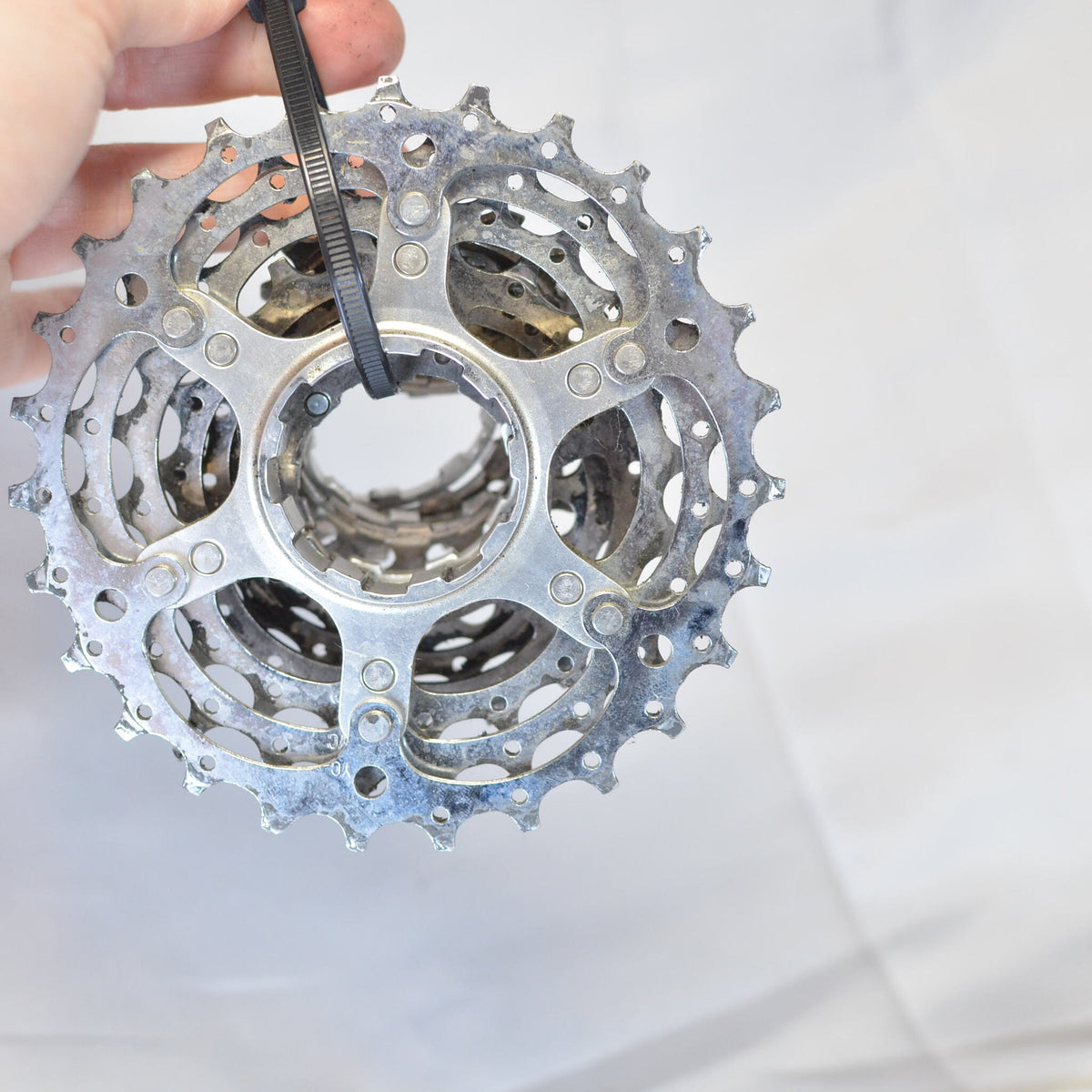 Shimano Hyperglide 6500 CS-6500 9 Speed Cassette 12-27, VG – EJRecyclery - Cycling New & Used