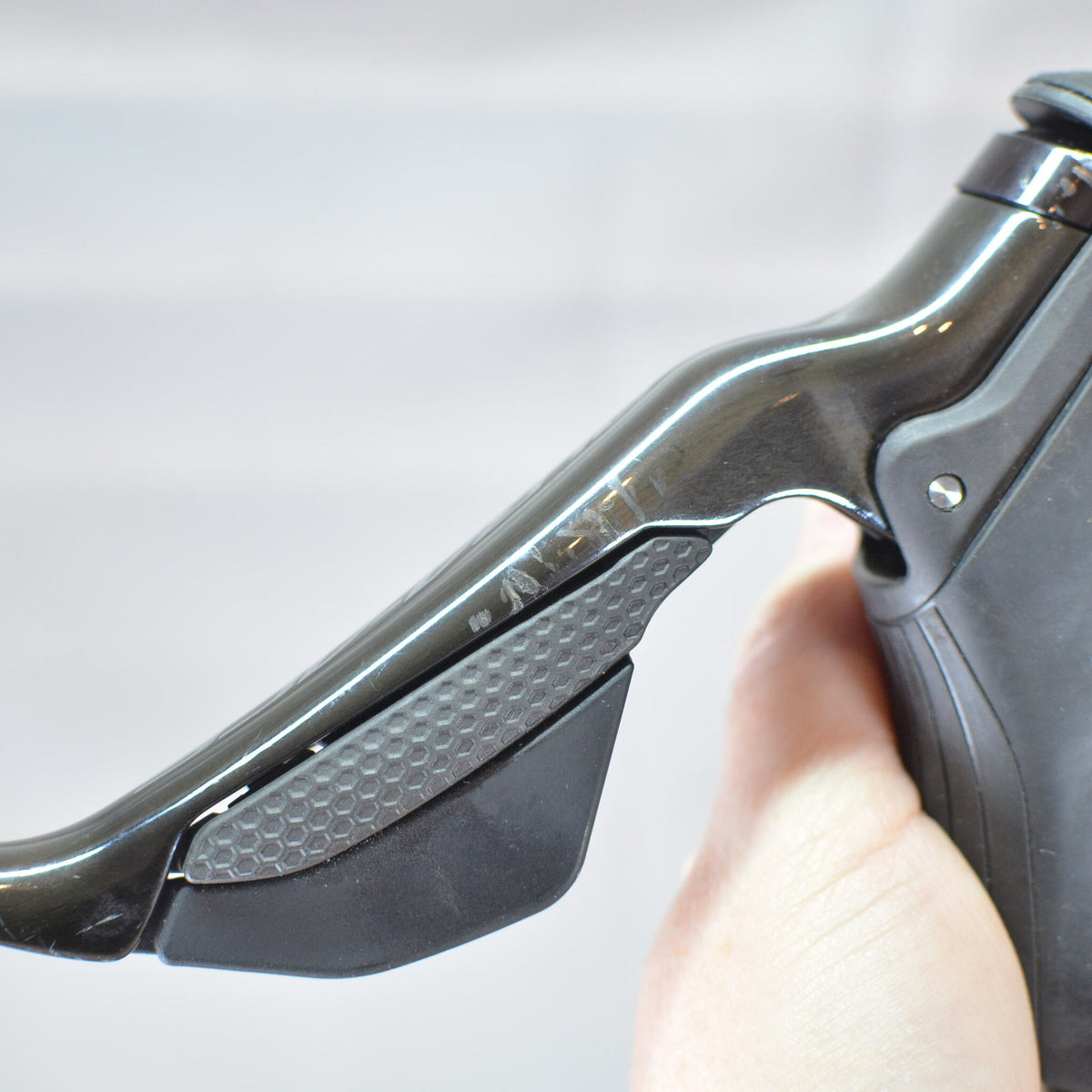 VG+ Shimano Dura Ace Di2 9100 ST-R9150 LEFT/FRONT 2 Speed Electronic S ...